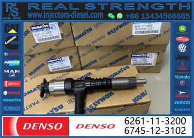 China Diesel Fuel Injector 095000-6140 6261-11-3200 for SAA6D140E-5F/5G Engine for sale