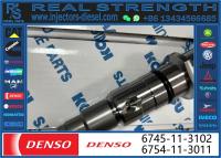 China Truck Engine Parts Common Rail Diesel Fuel Injector 0445120236 6745-11-3102 6745113102 With DLLA118P2203 for sale