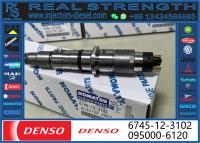 China Diesel Fuel Engine Injector 0 445 120 236 0445120236 6745-12-3102 Common Rail Injector for Excavator for sale