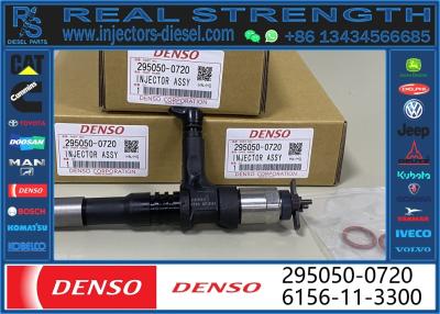 China 295050-0720 Hot Sale Common Rail Diesel Fuel Injector 295050-0720 6252-11-3100 6252113100 for sale
