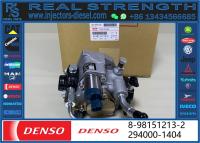 China Common Rail Fuel Injection Pump 8-98151213-2 294000-1522 Diesel Engine Parts Fuel Pump for sale