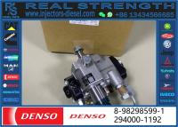 China Common Rail Fuel Injection Pump 8-98298599-1 294000-1522 Diesel Engine Parts Fuel Pump for sale
