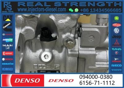 China Common Rail Fuel Injector Pump 094000-0380 6156-71-1112 for for sale