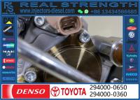 China Truck Engine Parts Common Rail Diesel Fuel Pump 294000-0650 22100-E0110 2940000650 22100E0110 for sale