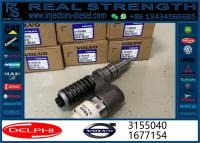 China Advantage Supply Good Testing Diesel Fuel Injector 1677154 3155040 for EC290 EC360 EC360B More for sale