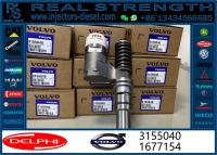 China Advantage Supply Good Testing Diesel Fuel Injector 1677154 3155040 for EC290 EC360 EC360B More for sale