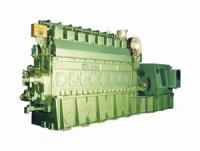 China 400V 1500-2200KW Four Stroke Middle speed 650RPM Turbocharged HFO Diesel Engine Generator Set for sale