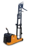 China Standing Counterbalanced Electric Forklift Truck 1000kg Lifting Height 3000mm for Narrow Aisle Handling for sale