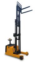 China Standing Counterbalanced Electric Forklift Truck 1000kg Lifting Height 3000mm for Narrow Aisle Handling for sale