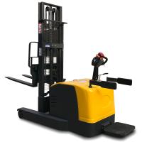 China Standing Counterbalanced Electric Forklift Truck 1000kg Lifting Height 3000mm for Narrow Aisle Handling for sale