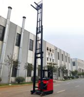 China Lifting height 5 m 24 V 280 Ah battery Electric reach Truck forklift 1500 kg loading for sale