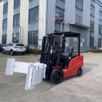 China Factory direct forklift electric 3 ton material handling truck high quality AC battery forklift with paper roll clamps for sale