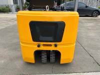 China Front Drive 3 Wheel Electric Forklift KAD 500mm Electric Walkie Pallet Truck for sale