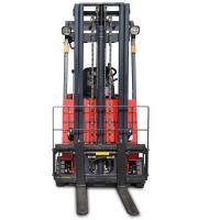 China Rear Driven Motor Outdoor Electric Forklift 3 Wheels Electric Pallet Jack Forklift 1.5t 3m for sale