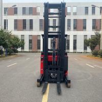 China Battery Reach Trucks seated Warehouse Electric Stacker 1.5 Ton 3m Electric Reach Trucks Forklift for sale