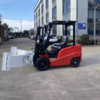 China 1.5 Ton 2 Ton 3 Ton Capacity Hydraulic Electric Forklift with Clamps 4-Wheel Forklift with CE for sale