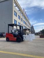 China Customised 4 Wheel Forklift 1.5 Ton 3 Ton 3 To 7m Seat Operated Electric Stacker Lifter for sale