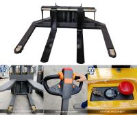 China High Strength Electric Walkie Stacker 1.2 Ton 2 Meter Fully Electric Stacker Curitis Controller for sale