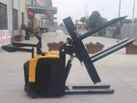 China 3m Lifting Height 1.5 Ton 1500 Kg Electric Rotary Stacker With Pallet Rotator CE Forklift Truck for sale