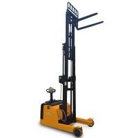 China Standing Electric Pallet Truck 1500 kg Counterbalanced Reach Stacker for sale