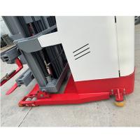 China 1.5 Tons 1500kg VNA Reach Truck 3 Way Side Loading Narrow Aisle Forklift Truck Lift Height 6m for sale