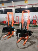 China Manual Roll Stacker 150kg 250kg 350kg 1600mm - 3000mm Hand Hydraulic Forklift for sale