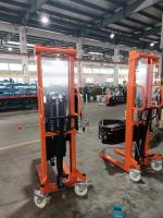 China Manual Roll Stacker 150kg 250kg 350kg 1600mm - 3000mm Hand Hydraulic Forklift for sale