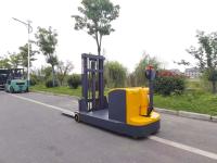 China 1 Ton 3m Electric Walking Pallet Stacker Electric Pedestrian Stacker With PU Wheels for sale