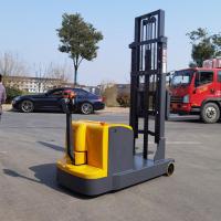 China Multifunctional 1m 2m 3m Pedestrian Reach Stacker 1.5ton 2ton Counterbalanced Walkie Stacker for sale