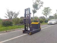China 2.5M 3M 3.5M Counterbalanced Stacker 1000 Kg 1 Ton Pallet Walkie Stacker for sale