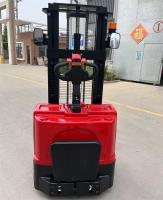 China 1500 Kg 1.5t 3000mm 3m 3.5m Lightweight Electric Pallet Stacker Load Small Tonnage Forklift for sale