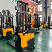 China 1500 Kg 1.5t 3000mm 3m 3.5m Lightweight Electric Pallet Stacker Load Small Tonnage Forklift for sale