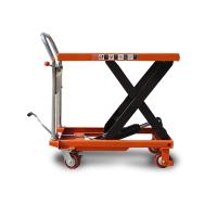 China PT300A Pedal Hydraulic Manual Lifting Platform Cart With Electric Mold Option for sale