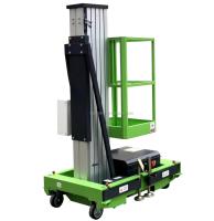 China Customized 6M Single Mast Aluminum Alloy Hydraulic Lift for Aerial Work Applications for sale