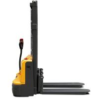 China 2m 3m 4000mm Full Electric Walkie Stacker 1200kg 1.2t 1.5 ton Electric Pallet Stacker with Operating handle for sale