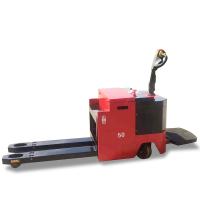China 3300lbs 1500kg Walk Electric Pallet Truck With Lithium Battery for sale