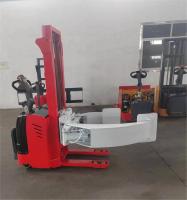 China Rotating 180 360 degrees Full Electric Clamp Electric Stacker 1000kg 1500mm with Paper Roll Clamp for sale