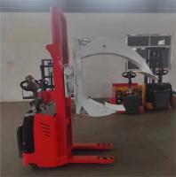 China Rotating 180 360 degrees Full Electric Clamp Electric Stacker 1000kg 1500mm with Paper Roll Clamp for sale