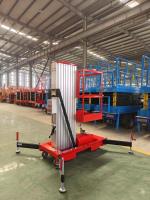 China 500lbs 600lbs  Capacity Electric Scissor Lift 20 ft 6m 7m 8m 9m 10m for sale