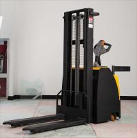 China 3t 3000kg 4.5m 4500mm Heavy Duty Standing On Full Electric Stacker With CE Certificate for sale