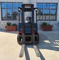 China 2.5 Ton 3 Ton 3.5 Ton 3 Meter Four Wheel Electric Forklift With 2 Mast Stage Used In Warehousing And Logistics Industry for sale
