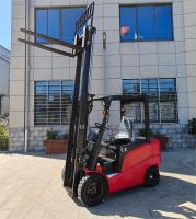China 2.5 Ton 3 Ton 3.5 Ton 3 Meter Four Wheel Electric Forklift With 2 Mast Stage Used In Warehousing And Logistics Industry for sale
