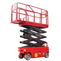 China 450kg Capacity Elevated Work Platform Battery Powered Scissor Lift for sale