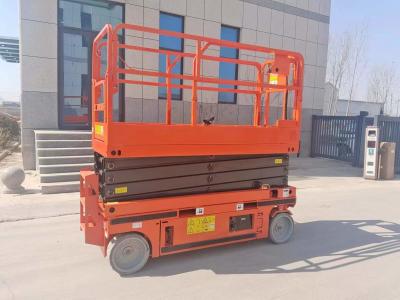 China 450kg Capacity Diesel Rough Terrain Scissor Lift for sale