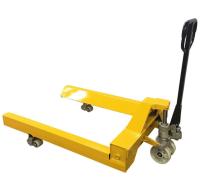 China 2000 Kg 2 Tons Manual Hand Pallet Truck For Handling And Transporting Cylindrical Loads for sale