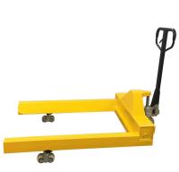 China 2000 Kg 2 Tons Manual Hand Pallet Truck For Handling And Transporting Cylindrical Loads for sale