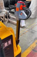 China 4 Meters 1.6 Tons Full Electric Walkie Stacker With 3-mast For Manufacturing Industry for sale