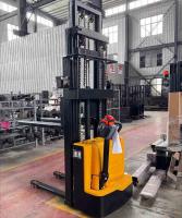 China 4500mm 1500kg Full Electric Walkie Stacker for loading and unloading goods in warehouse for sale