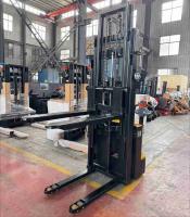 China 4500mm 1500kg Full Electric Walkie Stacker for loading and unloading goods in warehouse for sale