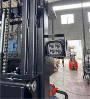 China Full Electric Walkie Stacker lift 4000mm 4500mm load 1.6ton with Night Light and horn for sale